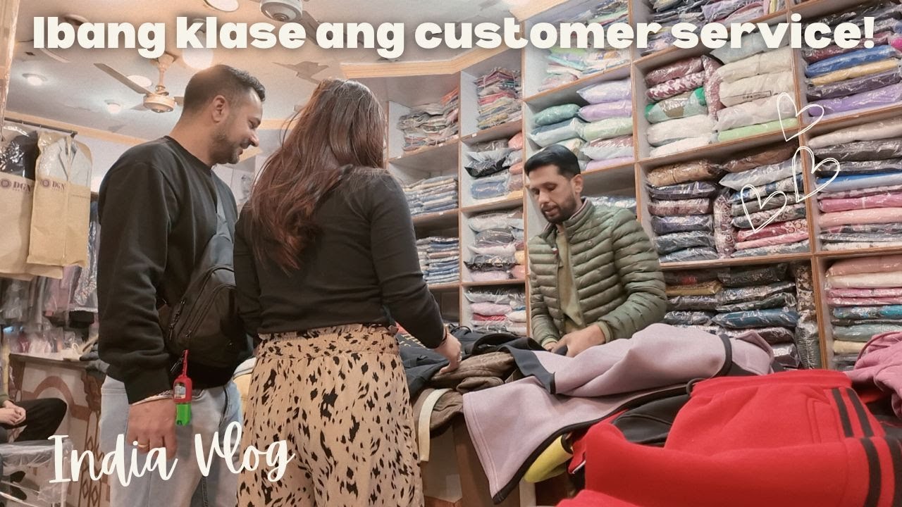 Ganito sila mamili ng mga damit sa India! - YouTube