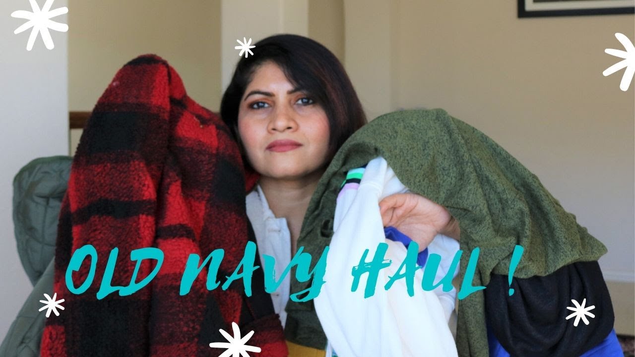 OLD NAVY TRY ON HAUL FOR OVER 40 | JACKETS, SWEATERS - YouTube