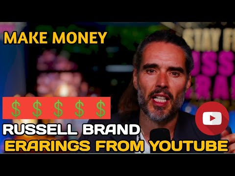 🔴 This is Russell Brand income from the YouTube channel - how much money does Russell Brand earn ...