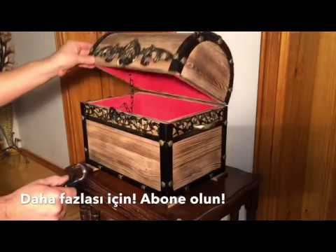 Treasure Chest Making From Wood (Define sandığı! Buram buram tarih kokusu..)
