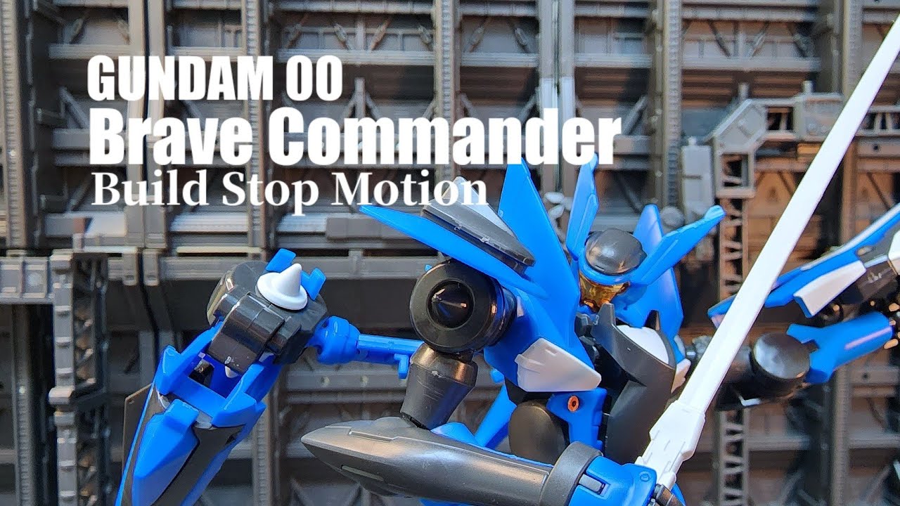[더블오건담] 브레이브 커멘더 조립 스톱모션|[Gundam00] Brave Commander Build Stop Motion ...