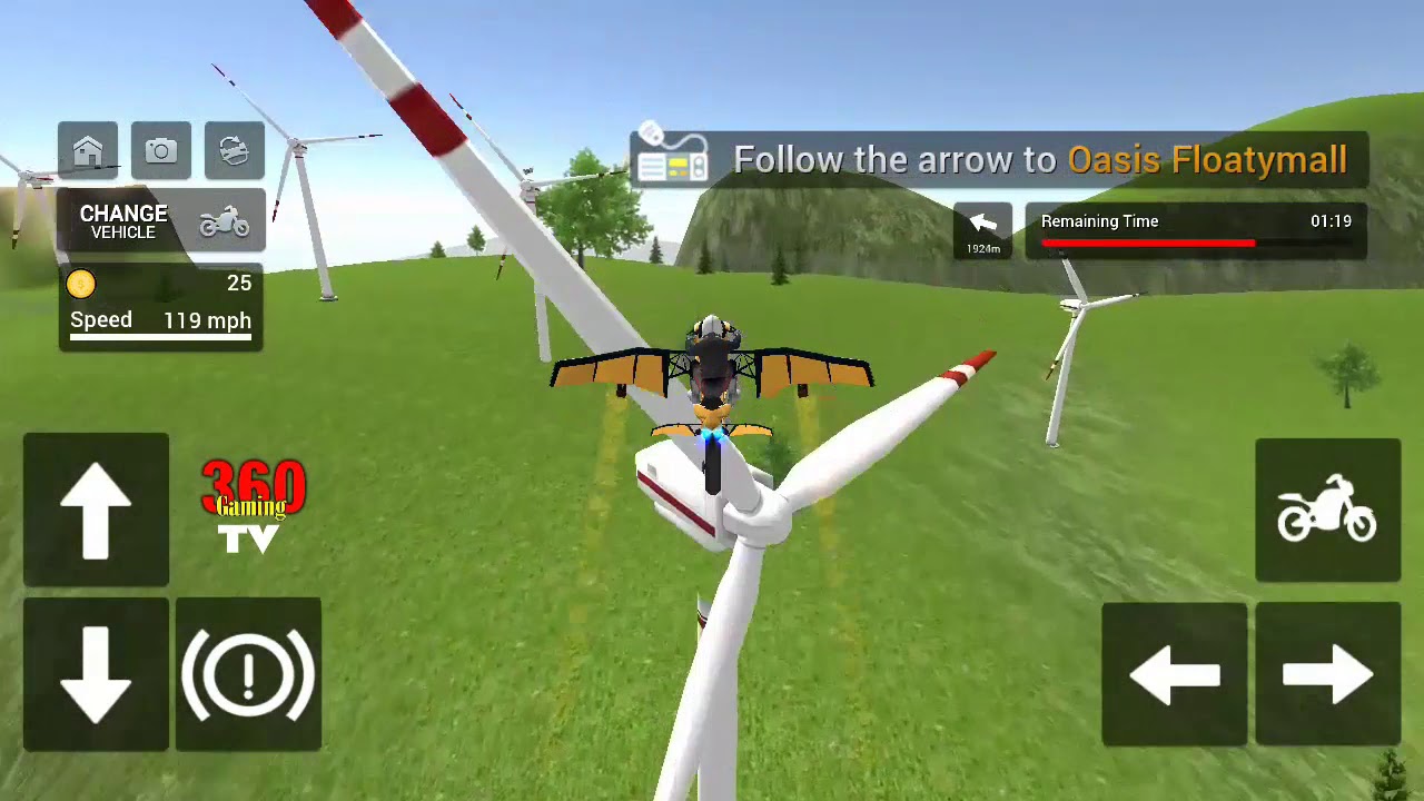 Flying Motorbike Simulator | Android Gameplay 1008 - YouTube