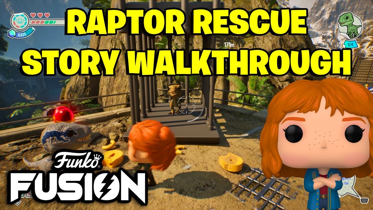 Raptor Rescue - Story Walkthrough - Funko Fusion Jurassic World - YouTube
