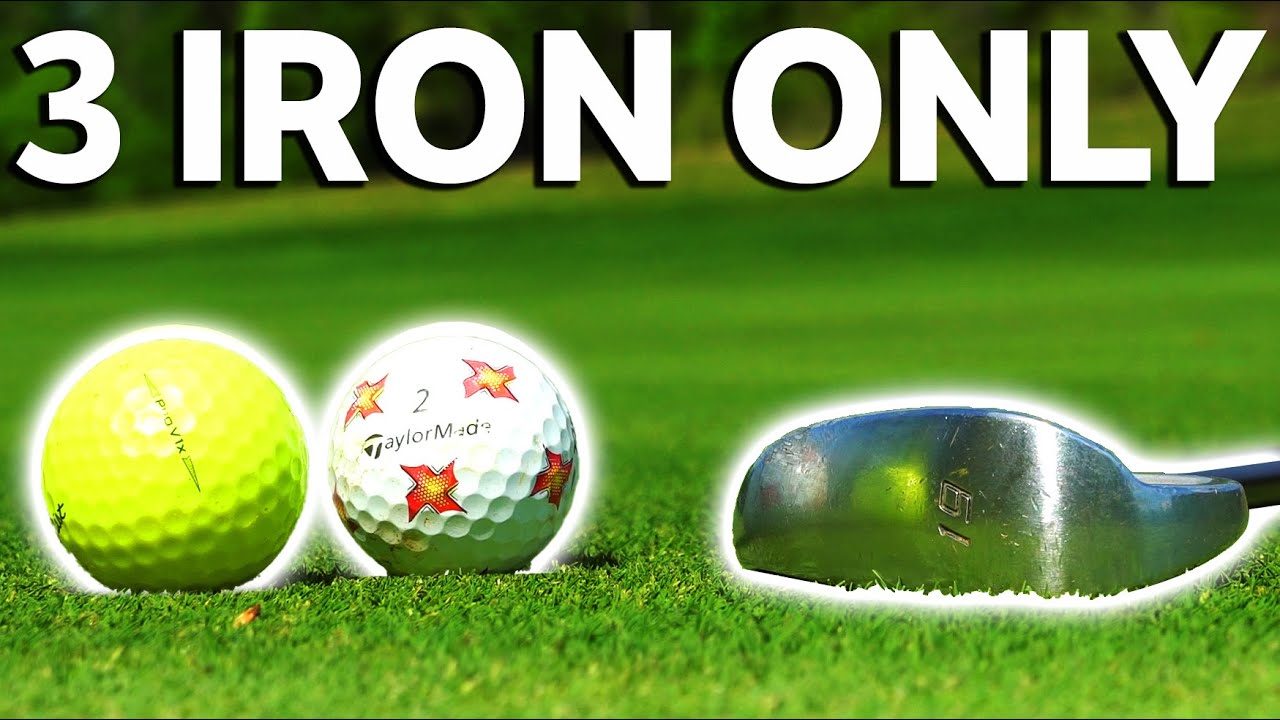 Epic 3 Iron Only Golf Challenge - $50 - YouTube