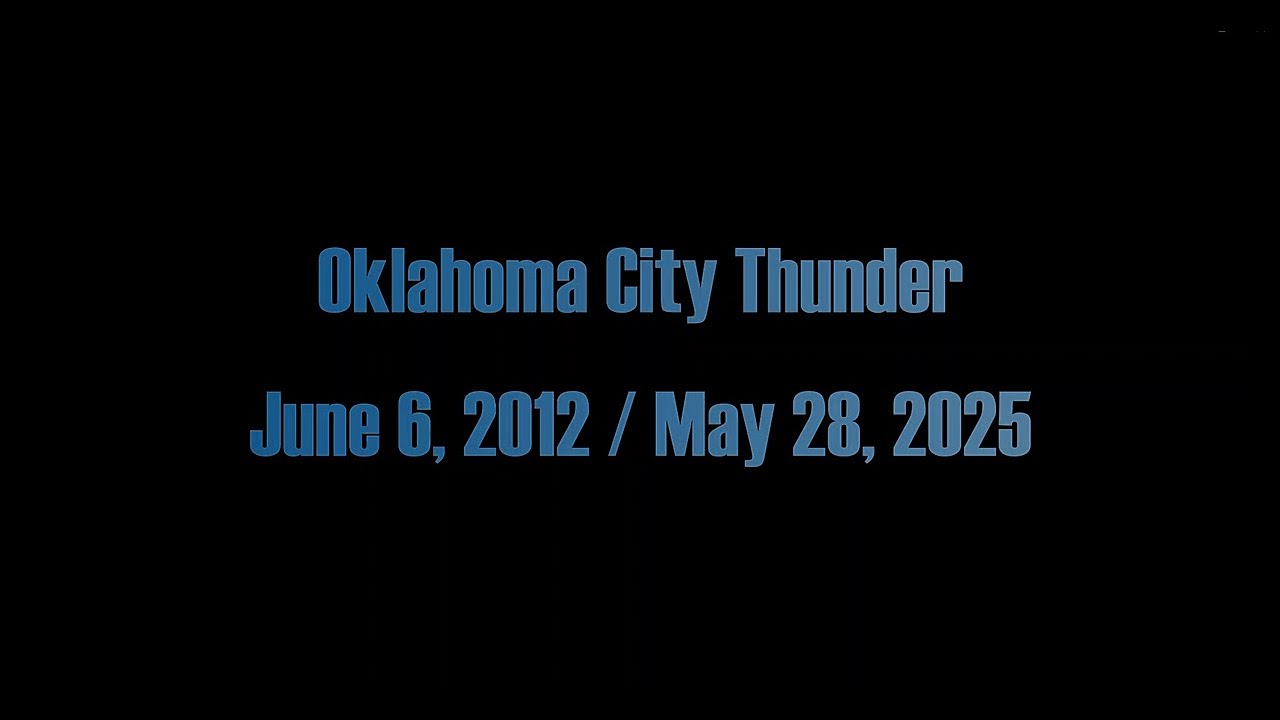 OKC Thunder - Time Passages - YouTube