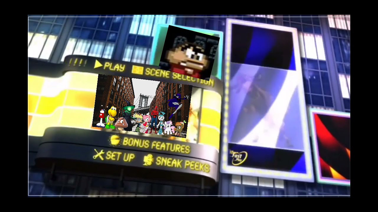 The Wild DVD menu (The super Toon Heroes 360) - YouTube