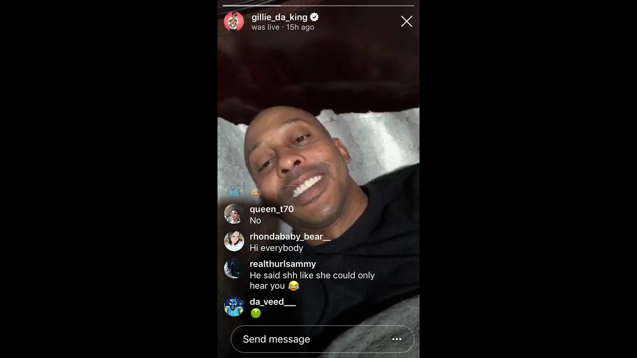 Philadelphia Rapper Gillie Da Kid On Instagram Live Joking Around With ...