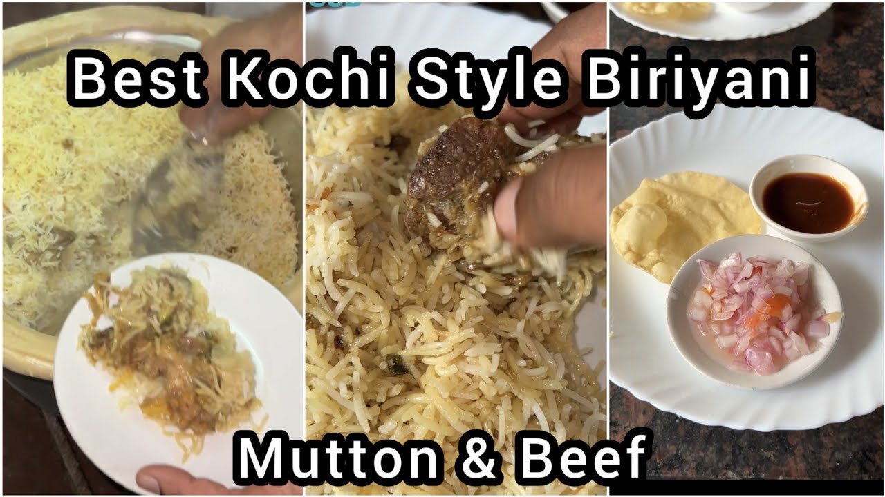 Best Biriyani in Kochi / Kochi Style Biriyani / Best Beef Biriyani ...