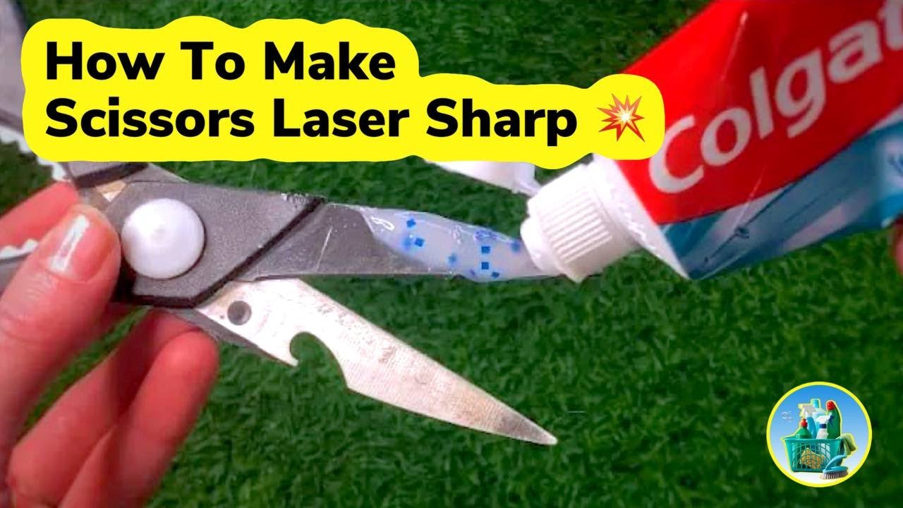 Surgical Sharpness: How To Make Scissors Laser Sharp, Simple Method ...