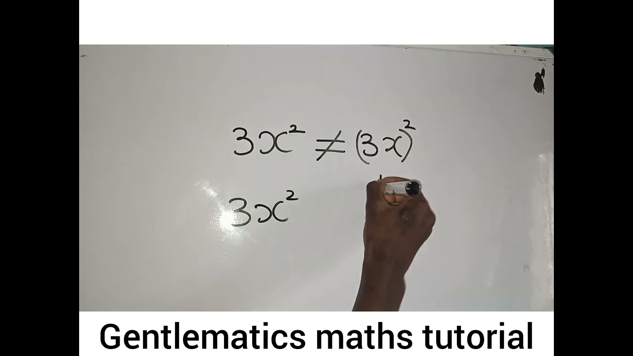 Common Errors In Mathematics YouTube Common Errors In Mathematics YouTube