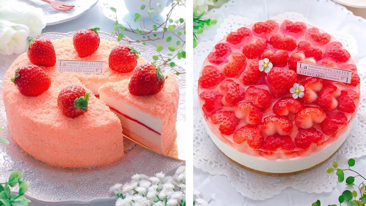 8 Strawberry Cheesecake Desserts Recipe - Do you love Strawberry Cake ...