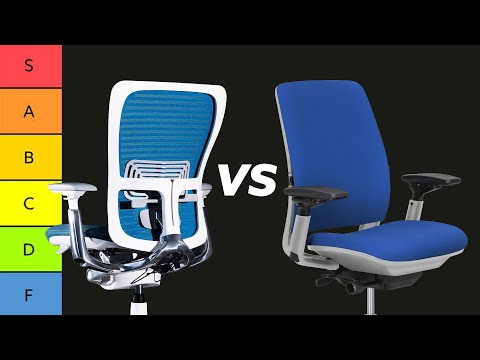 Steelcase Amia vs Haworth Zody I Office Chair Tier List