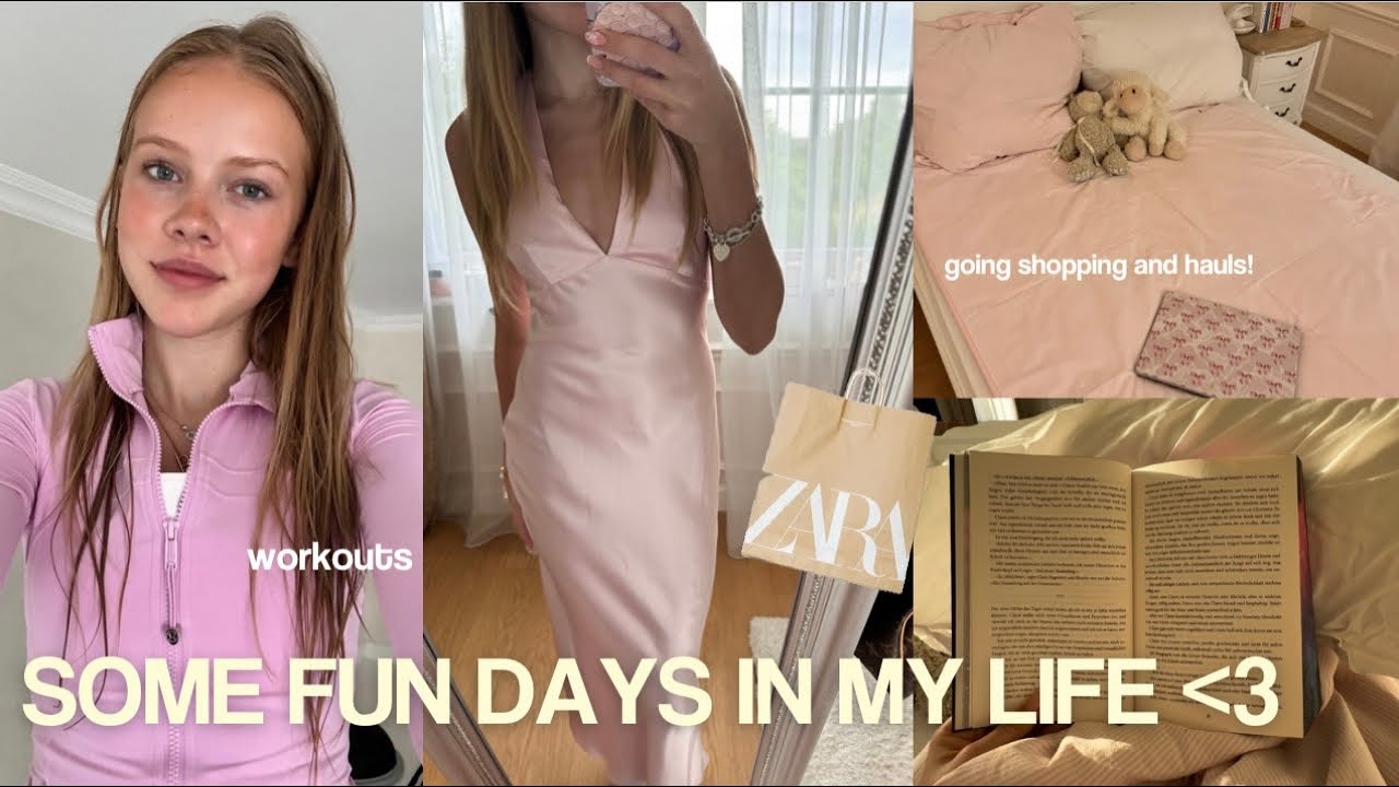 spend some fun days in my life with me - YouTube