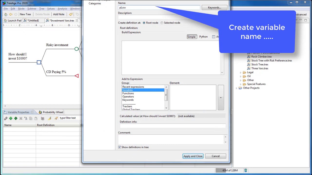 Get Started with TreeAge Pro Business - YouTube