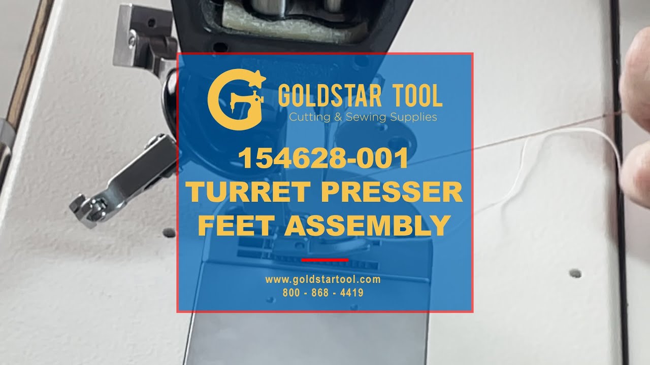 Product Showcase - Turret Presser Feet Assembly - Goldstartool.com ...