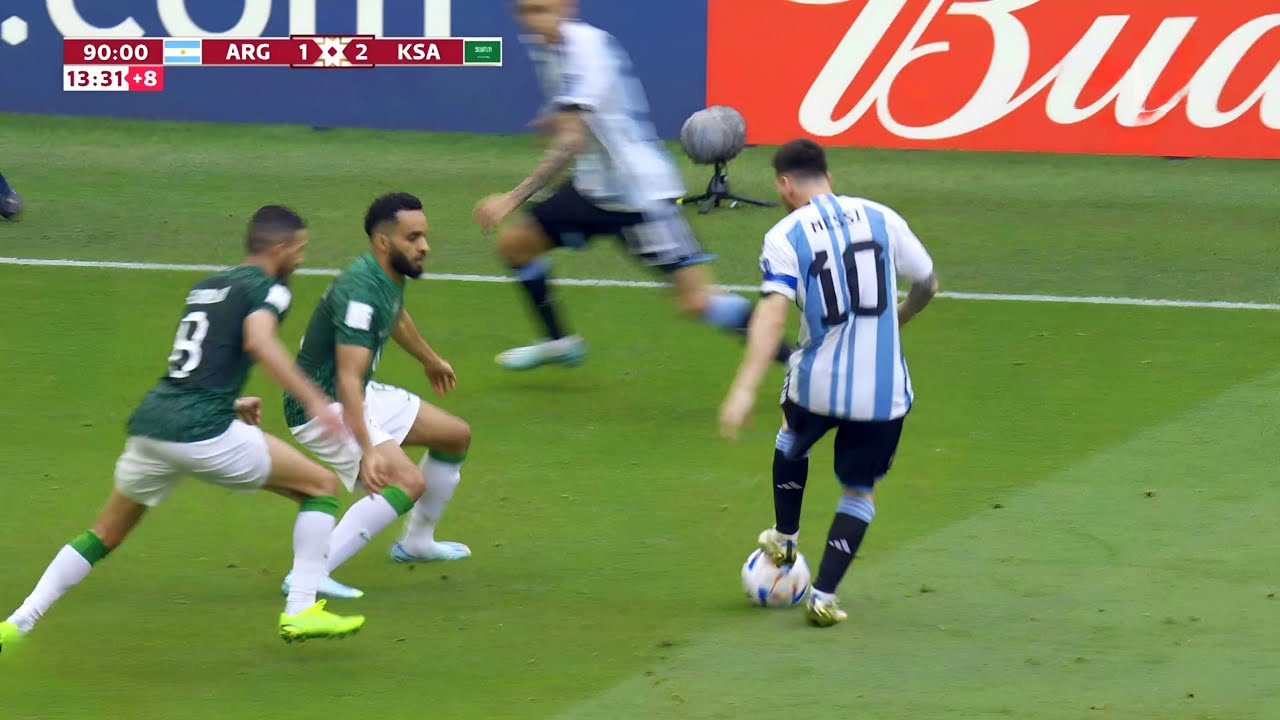 Lionel Messi vs Saudi Arabia - World Cup 2022 4K (UHD) - English ...