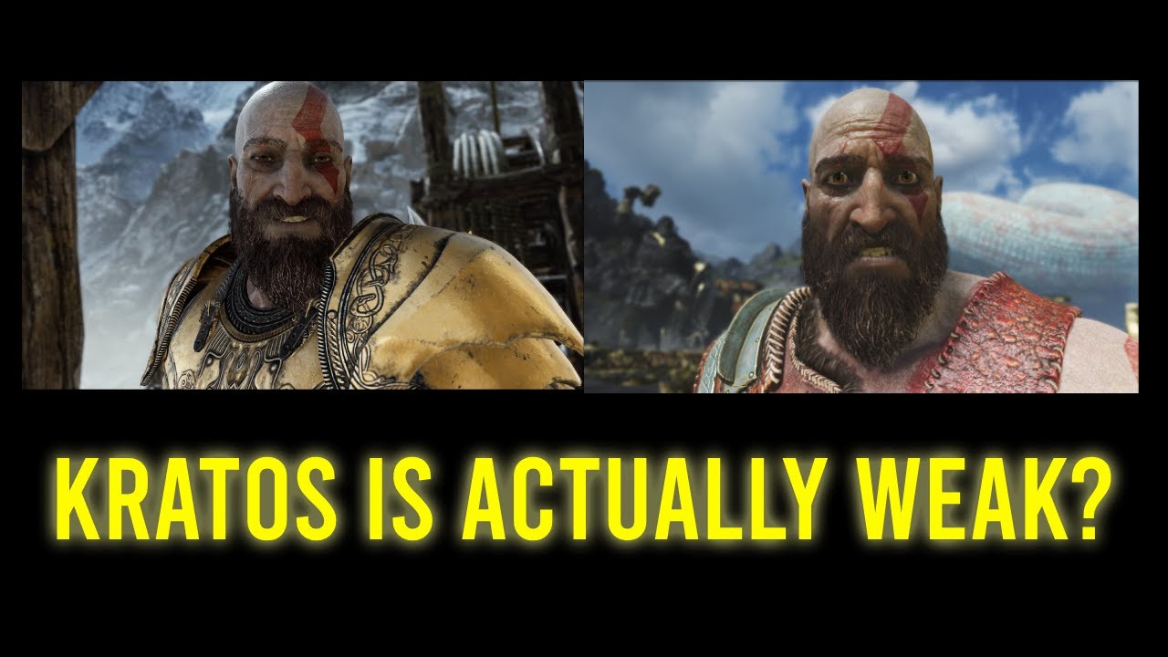 Kratos is not strong as you think - YouTube