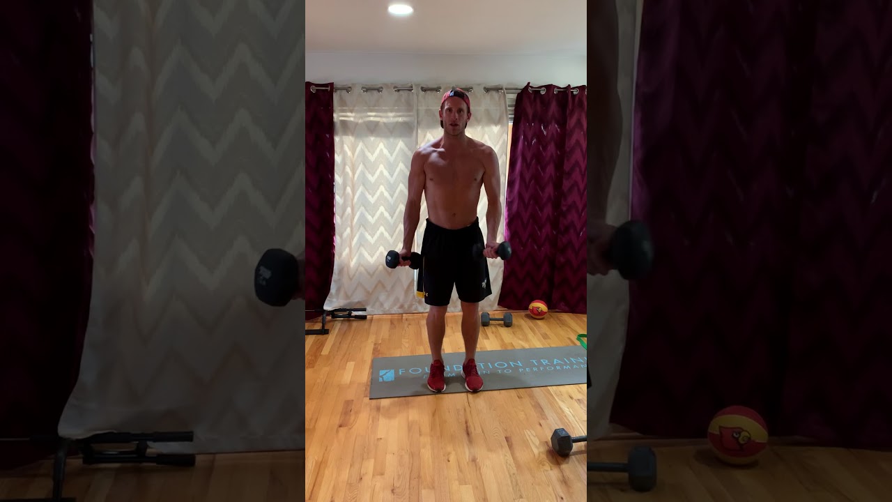 Underhand cross chest raise - YouTube