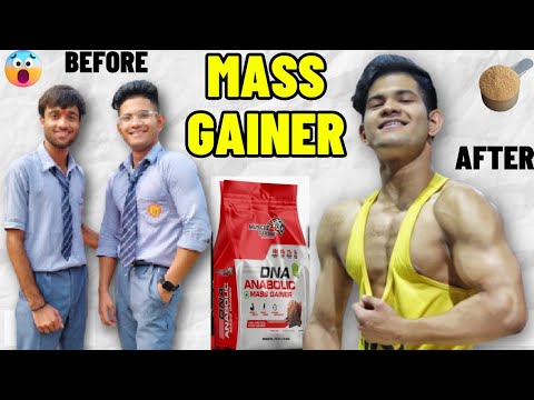 My Honest Mass Gainer Transformation | Mass Gainer For Skinny(Hard ...