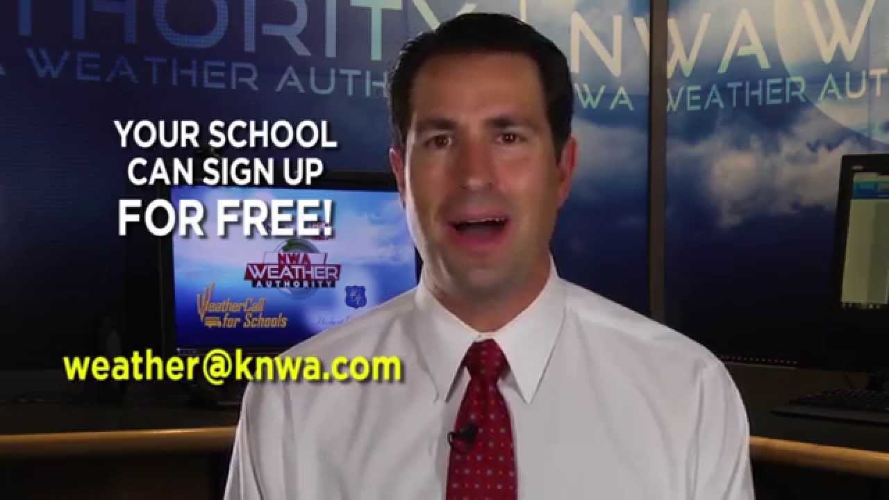 WeatherCall for Schools KNWA TV Promo with Dan Skoff - YouTube