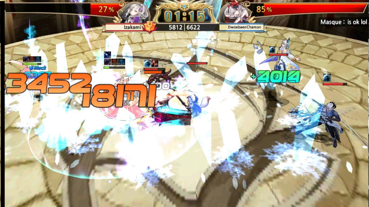 King's Raid server America - Dimael 3rd skill doesn't change after ...