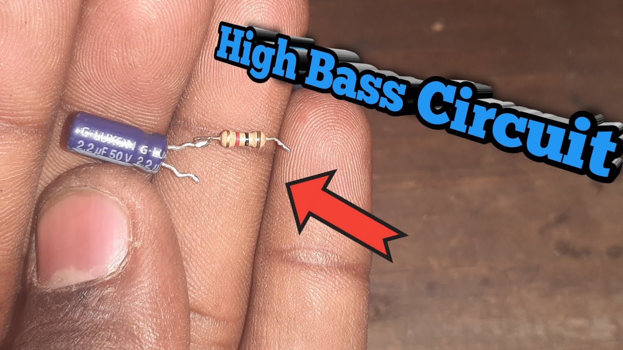 Bass Filter Circuit || Only bass filter circuit ||How to make Amplifier ...