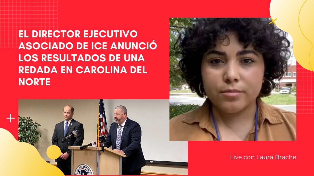 El Director Ejecutivo Asociado de ICE anunció los resultados de una ...