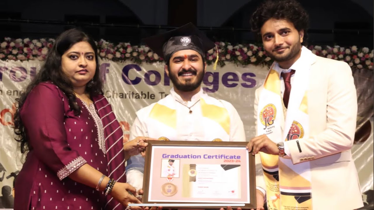 “Graduation Ceremony” - The JG group of Collages | Prem Thakkar | 🥉# ...