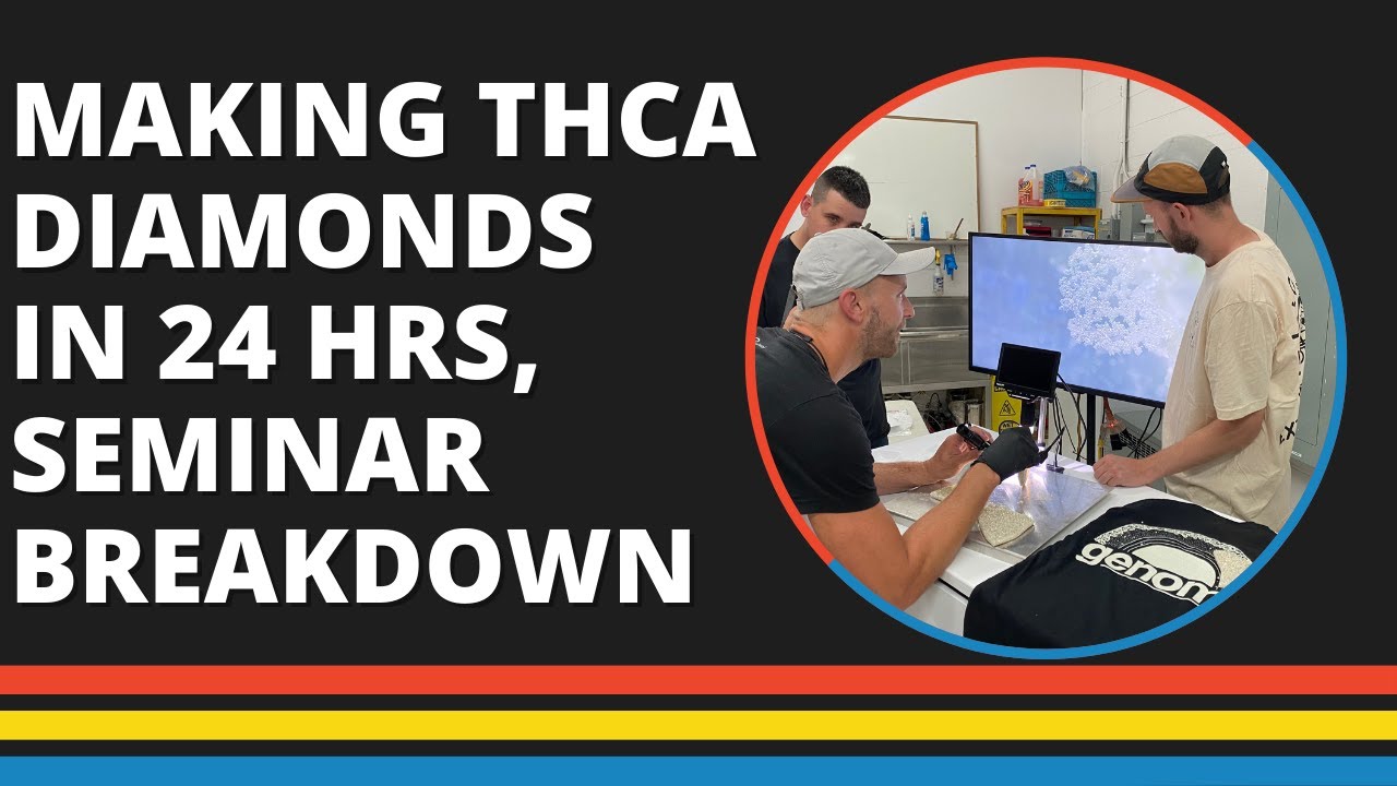 Making THCA Diamonds in 24hrs | Controlled Crash Seminar! 🎉 - YouTube