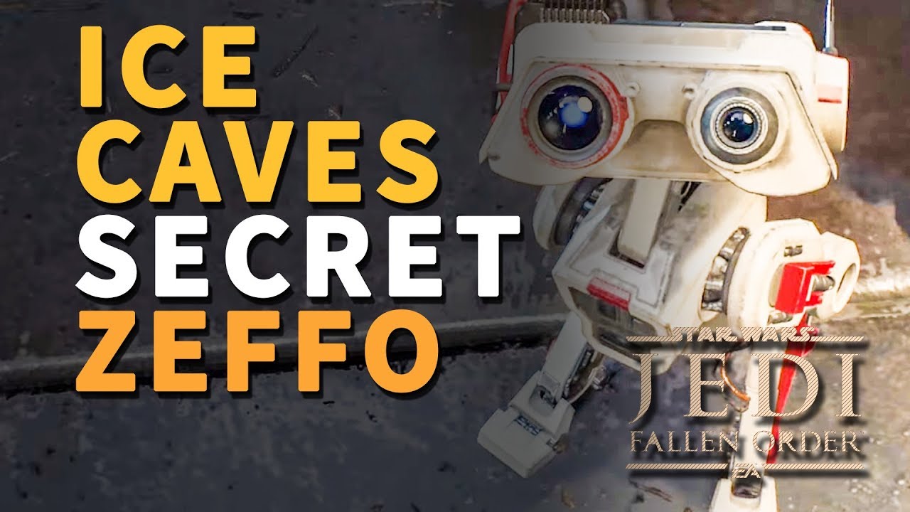Ice Caves Secret Location Zeffo Star Wars Jedi Fallen Order - YouTube