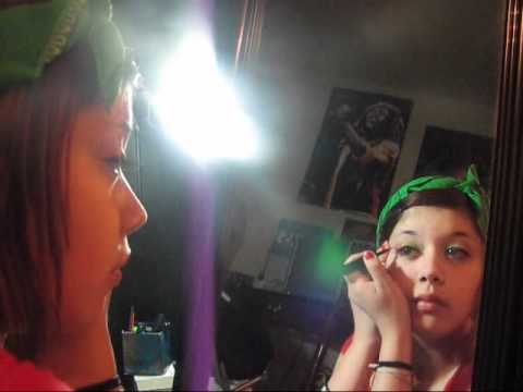 Rasta Inspired Makeup Tutorial - YouTube