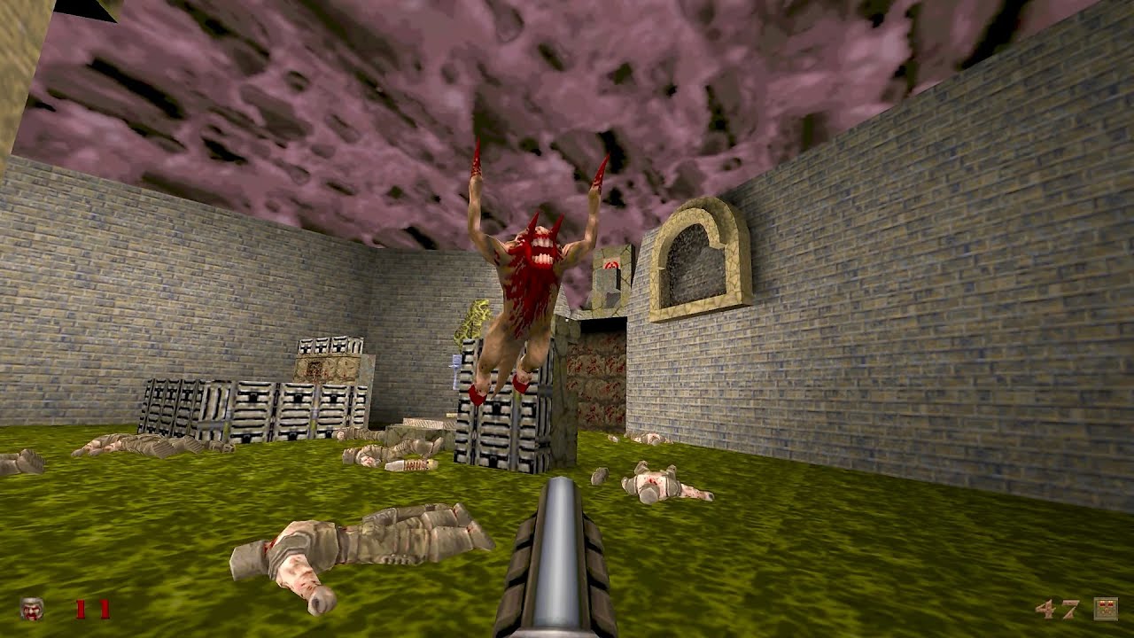 Quake - Acid Plane - Nightmare 100% "Updated 2" - YouTube