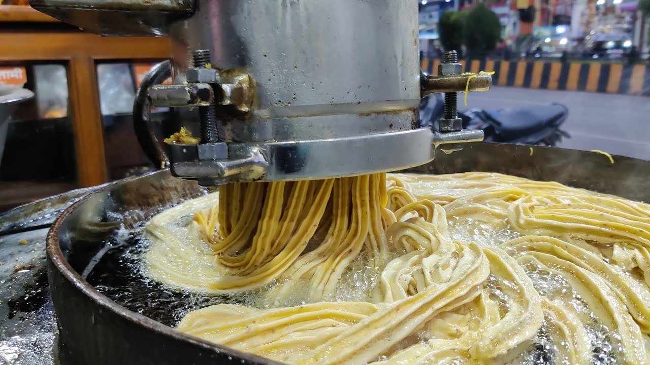 Full Gathiya Making With Automatic Machine | Gathiya Namkeen | Indian ...