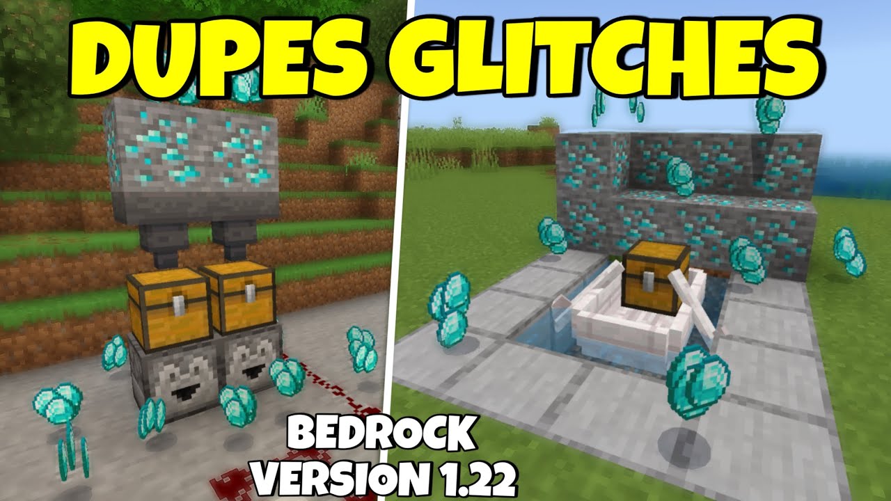 NEW ALL DUPLICATION GLITCHES in Minecraft 1.21 Bedrock! (Unlimited ...