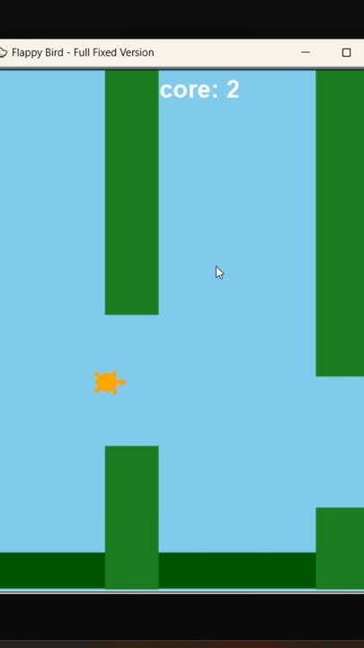 Turtle Fly Game 🎮 Create in Python #coding #python #turtle # ...