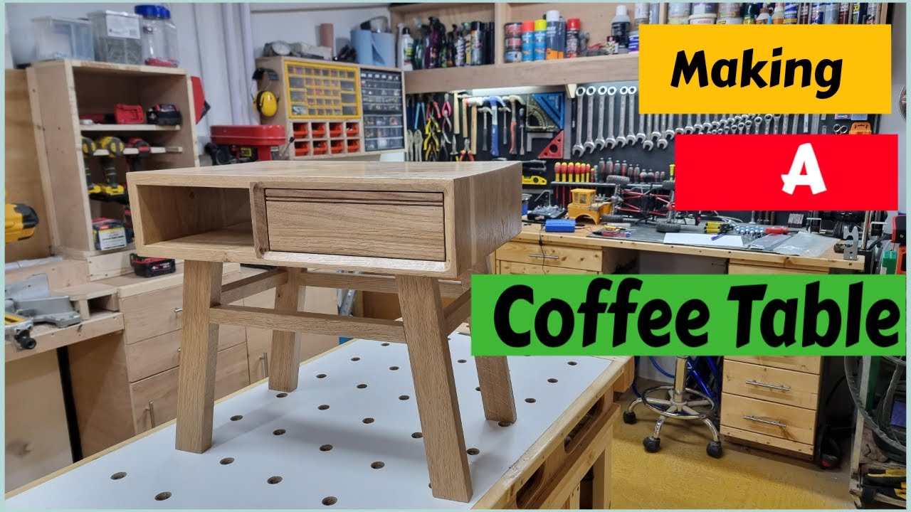 Making a coffee table - YouTube