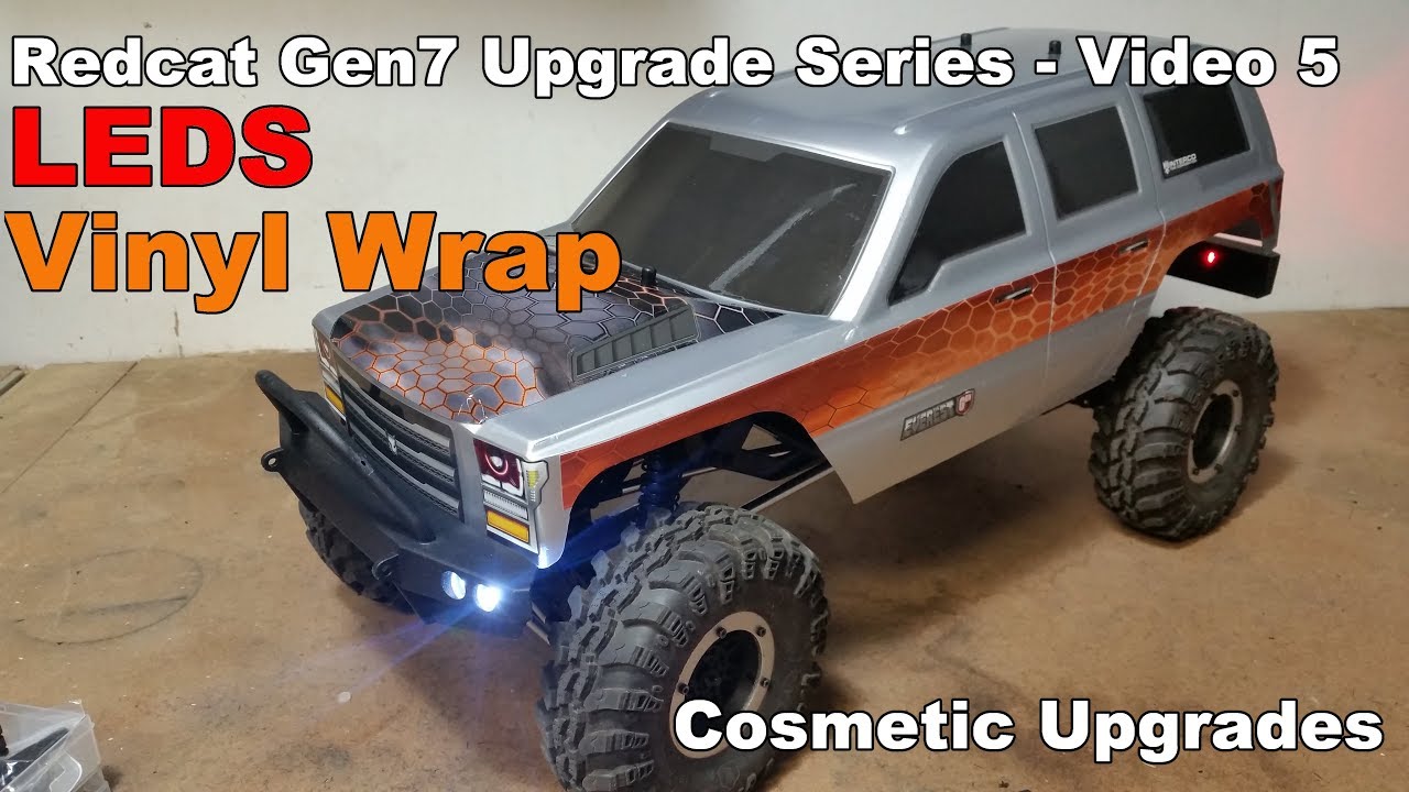 Redcat Gen7 Upgrade Series Video 5: Cosmetics - Vinyl & Lights - YouTube