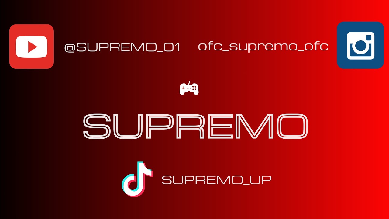 Transmissão ao vivo de SUPREMO GAMEPLAY - YouTube