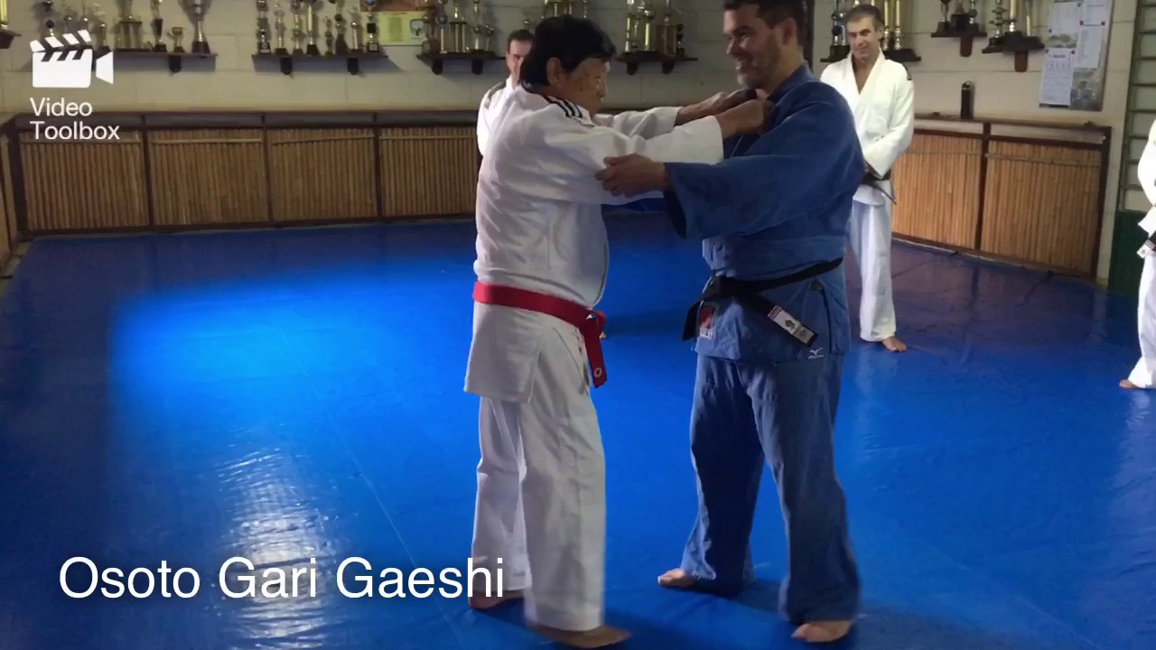 Osoto gari Gaeshi - YouTube