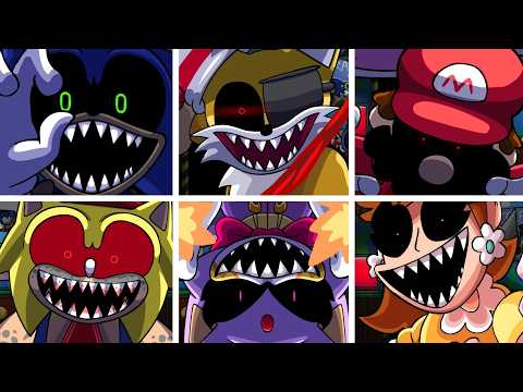 Knuckles' Week At Sonic's | All Jumpscares