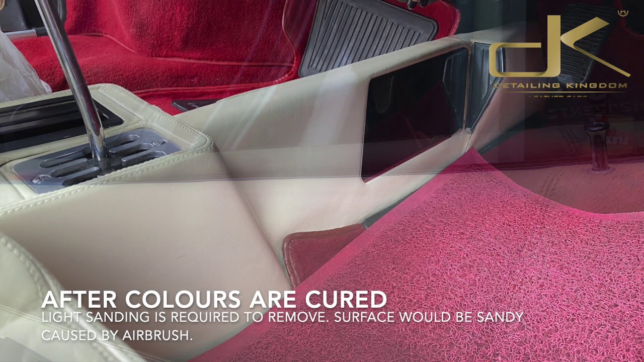Ferrari 328 GTB Leather Restoration - YouTube