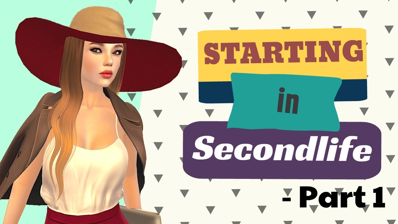 Starting in Second Life pt.1 - YouTube