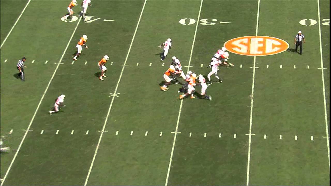 Brent Brewer's Interception for Tennessee vs. South Alabama (9/28/13 ...