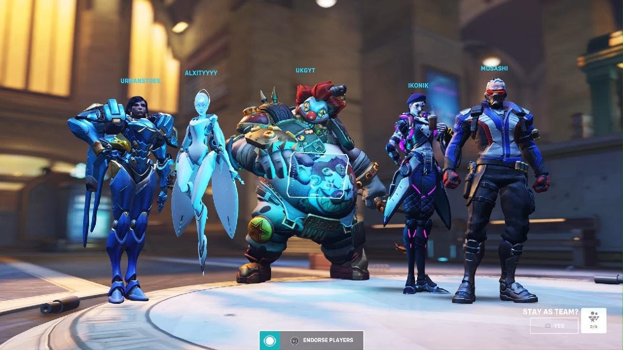 Overwatch 2 Clown Roadhog 20 Kills Quick Win - YouTube