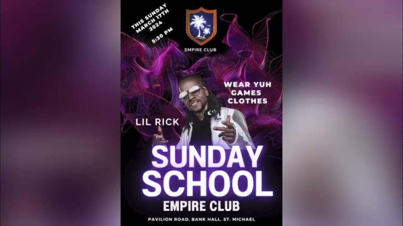 LIL RICK - SUNDAY SCHOOL AT EMPIRE CLUB - VINTAGE REGGAE SEGMENT (MARCH 17TH 2024) - YouTube
