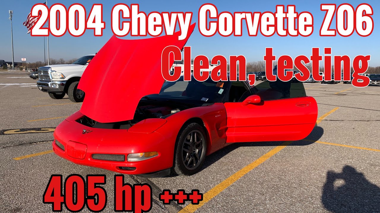 Clean 2004 corvette z06 test drive || Pham's Legend - YouTube