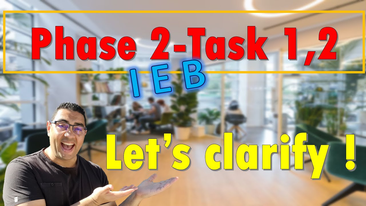 GRADE 12 CAT PAT | Clarity on Phase 2 Task 1 and 2 | IEB | 2025 - YouTube