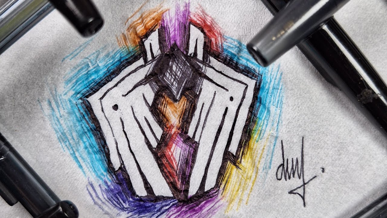 MENGGAMBAR DISEHELAI TISU..HOW TO DRAW ON TISU#drawing - YouTube