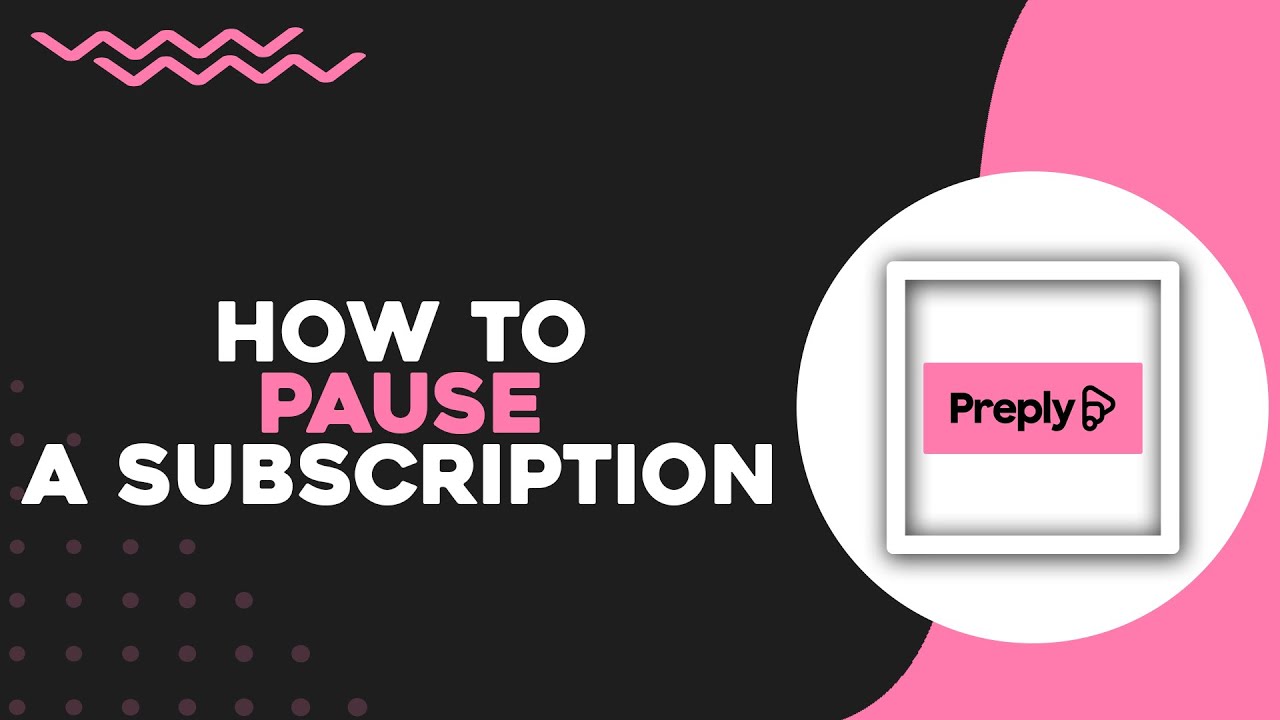 How To Pause a Subscription on Preply (Easiest Way) - YouTube