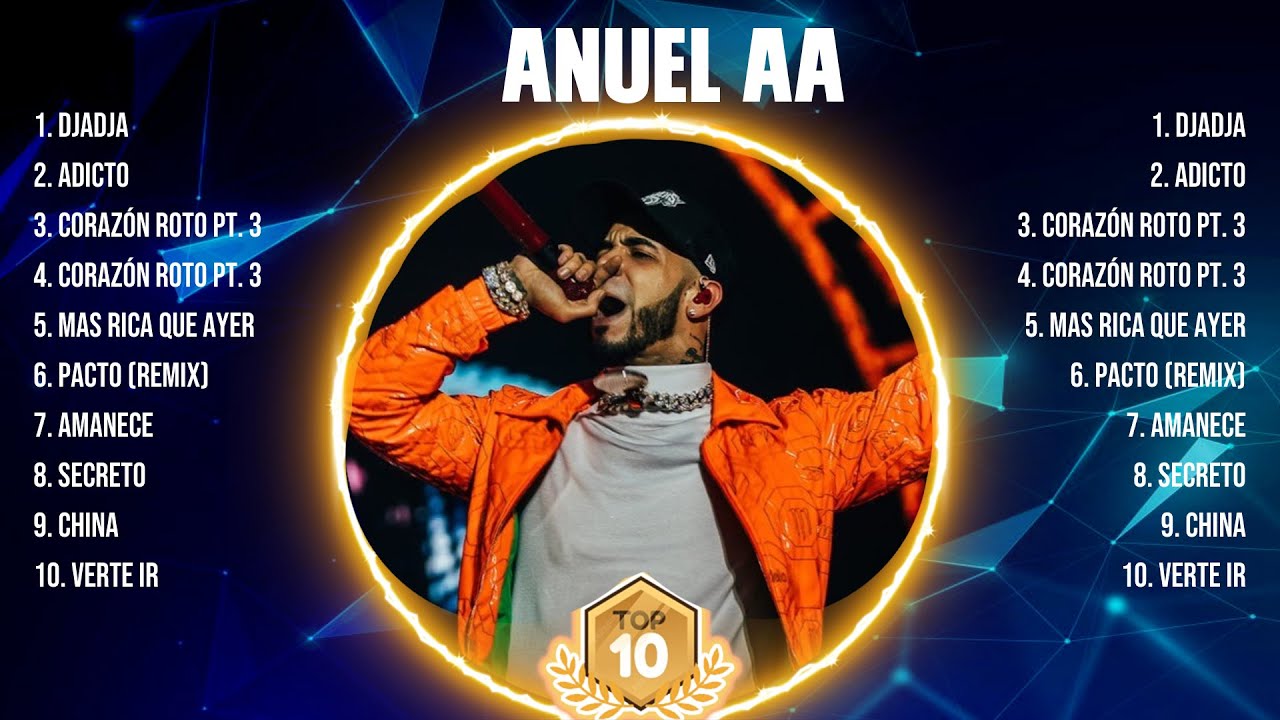 Anuel AA The Best Music Of All Time ️ Full Album ️ Top 10 Hits ...